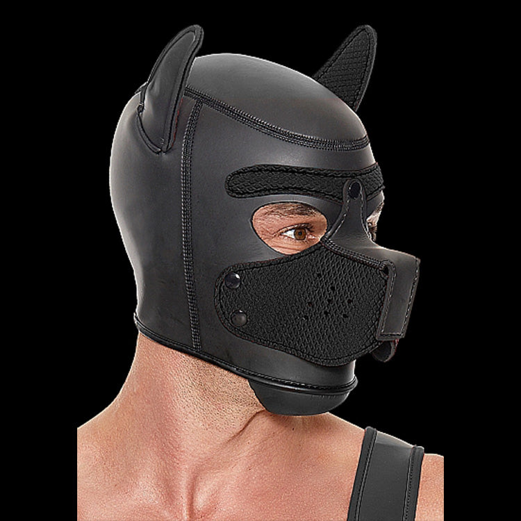 Ouch! Puppy Play Neoprene Puppy Hood – loversstores.com